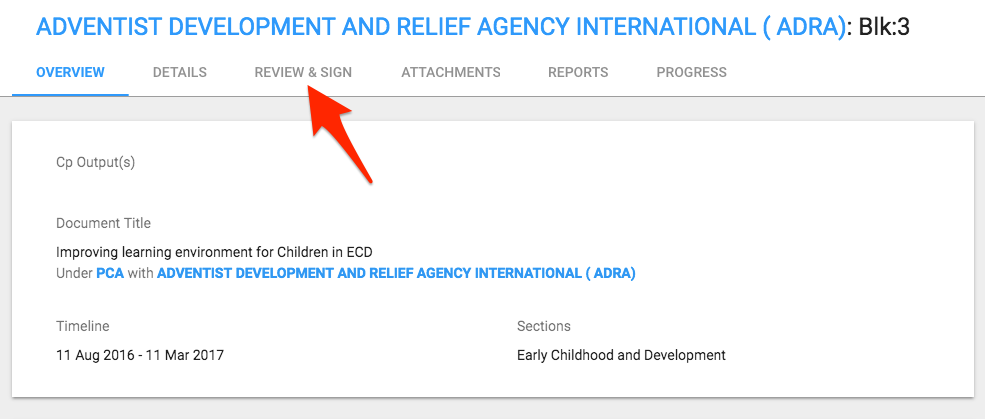 Add Amendment to Your PD / SSFA (archived) – eTools Help Center / UNICEF