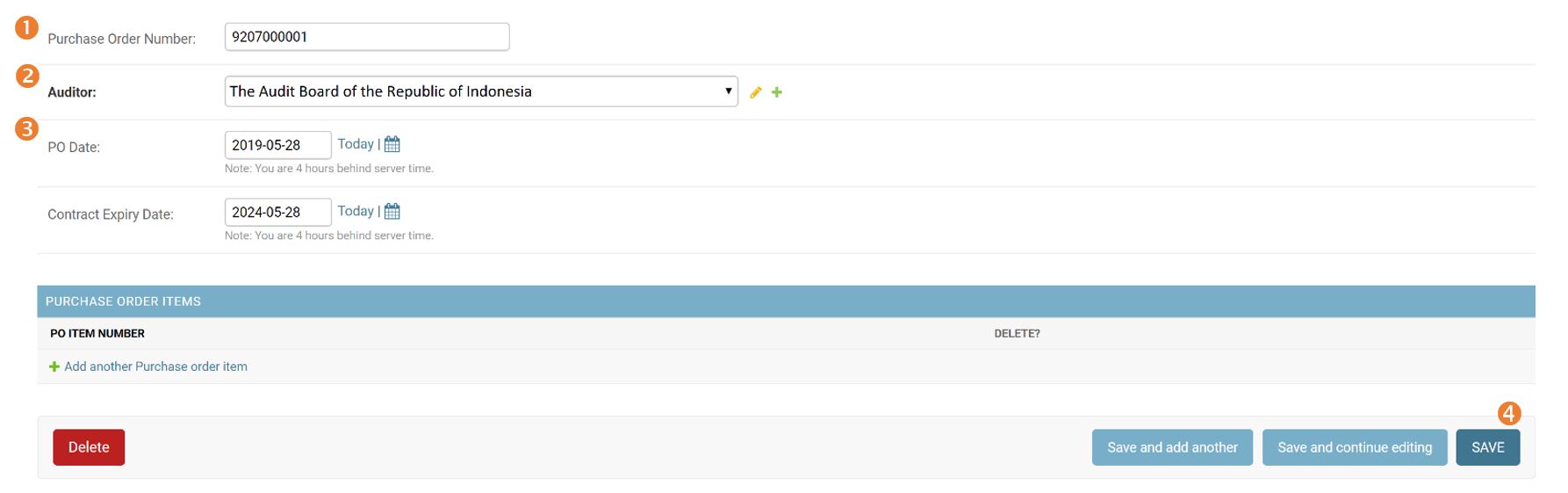 Assign an Engagement to an Organization without an existing PO – eTools ...